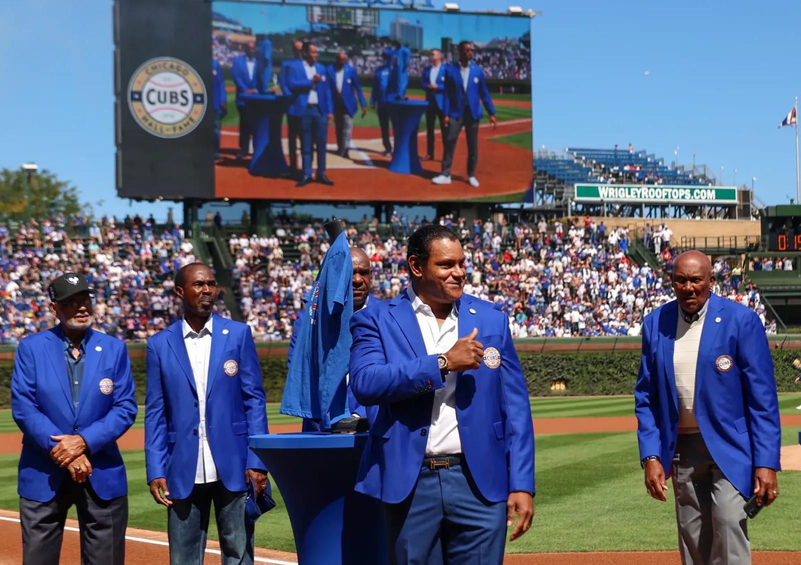 Sammy Sosa es exaltado al Salón de la Fama de los Cubs - RDE Digital